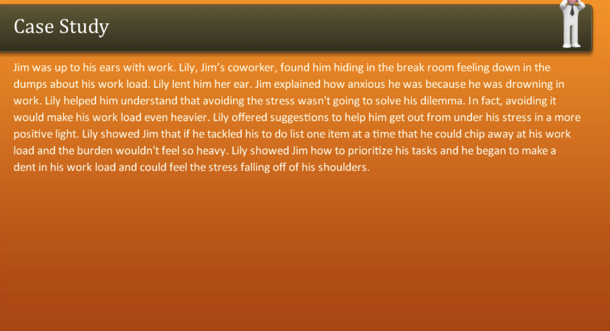 Case study: Module 2 - Stress Management - FreshSkills